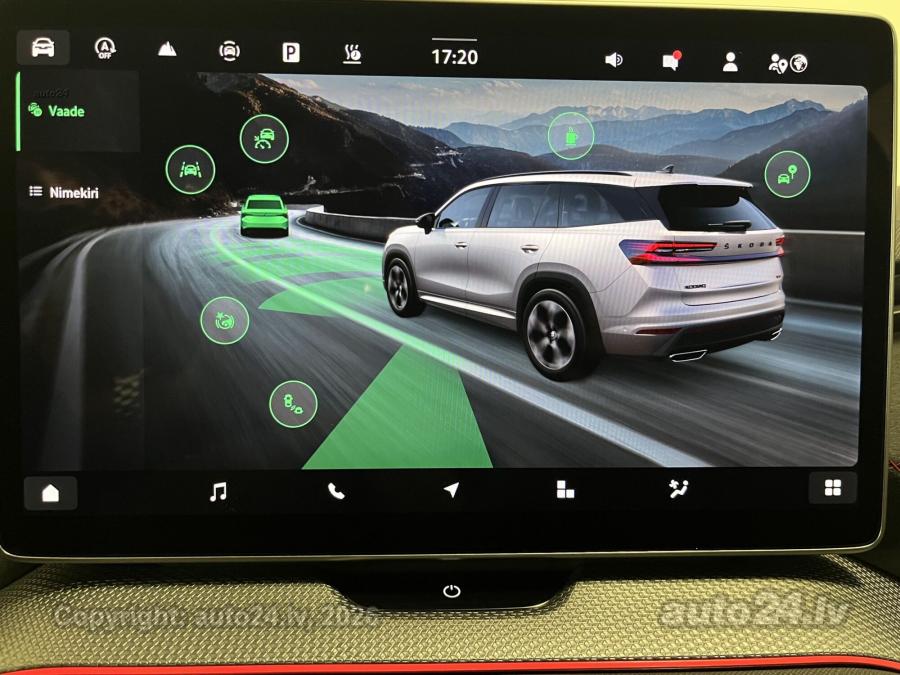 Белый Шкода Kodiaq 2026 в Таллин, объемом двигателя 2.00 л и пробегом 8 тыс. км за 53900 €, фото 25 на AUTOMOTO.COM.LV