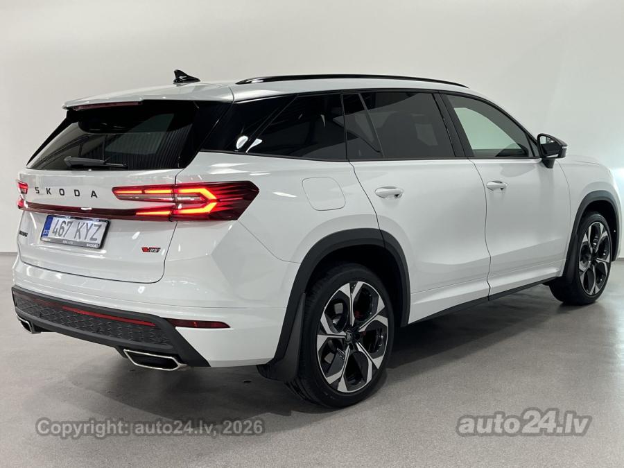 Белый Шкода Kodiaq 2026 в Таллин, объемом двигателя 2.00 л и пробегом 8 тыс. км за 53900 €, фото 31 на AUTOMOTO.COM.LV