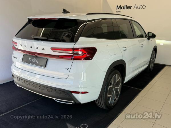 White Skoda Kodiaq 2026 in Parnu, with an engine capacity of 1.50 L and mileage of 0 thousand km for 47990 €, photo 4 on AUTOMOTO.COM.LV