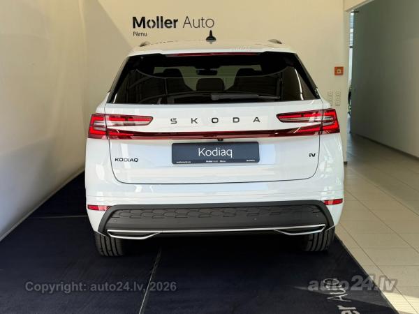 White Skoda Kodiaq 2026 in Parnu, with an engine capacity of 1.50 L and mileage of 0 thousand km for 47990 €, photo 5 on AUTOMOTO.COM.LV
