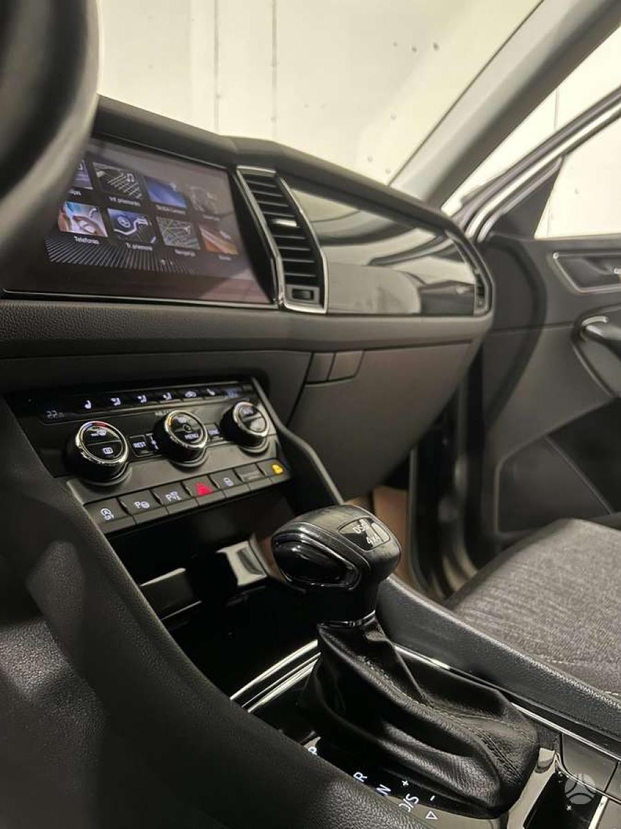 Желтый Шкода Kodiaq 2017 в Клайпеда, объемом двигателя 1.98 л и пробегом 165 тыс. км за 17999 €, фото 5 на AUTOMOTO.COM.LV