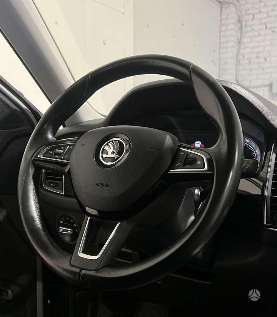 Желтый Шкода Kodiaq 2017 в Клайпеда, объемом двигателя 1.98 л и пробегом 165 тыс. км за 17999 €, фото 9 на AUTOMOTO.COM.LV