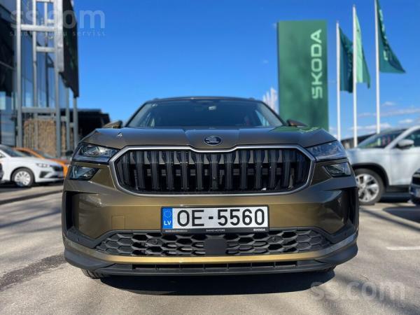 Dzeltens Skoda Kodiaq 2025 Rīga, ar dzinēja tilpumu 1.50 L un nobraukumu 30 tūkst. km par 30800 €, foto 3 vietnē AUTOMOTO.COM.LV