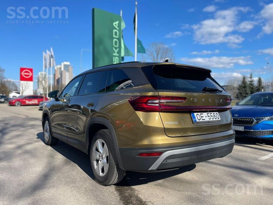 Dzeltens Skoda Kodiaq 2025 Rīga, ar dzinēja tilpumu 1.50 L un nobraukumu 30 tūkst. km par 30800 €, foto 6 vietnē AUTOMOTO.COM.LV