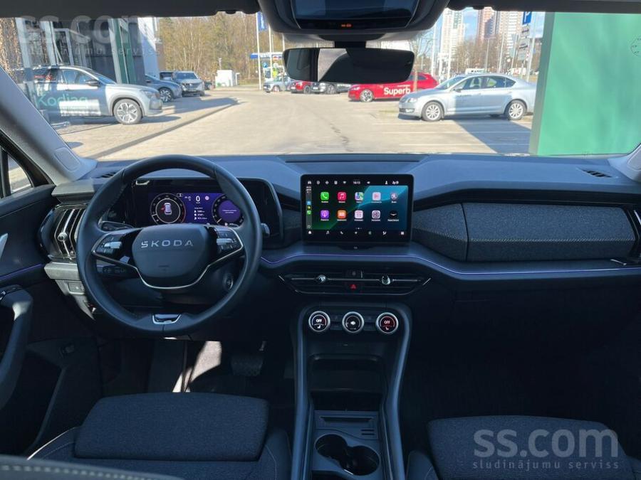 Dzeltens Skoda Kodiaq 2025 Rīga, ar dzinēja tilpumu 1.50 L un nobraukumu 30 tūkst. km par 30800 €, foto 19 vietnē AUTOMOTO.COM.LV