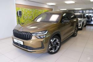 Yellow Skoda Kodiaq 2025 in Vilnius, with an engine capacity of 1.50 L and mileage of 41 thousand km for 38900 €, photo  on AUTOMOTO.COM.LV