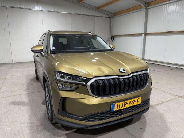 Yellow Skoda Kodiaq 2025 in Kaunas, with an engine capacity of 1.50 L and mileage of 35 thousand km for 29524 €, photo 1 on AUTOMOTO.COM.LV