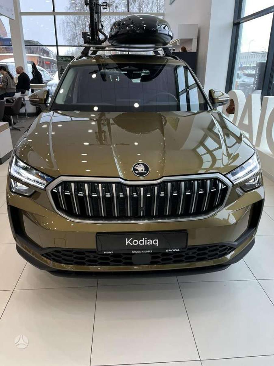 Dzeltens Skoda Kodiaq 2026 Kauņa, ar dzinēja tilpumu 1.50 L un nobraukumu 5 tūkst. km par 39690 €, foto 2 vietnē AUTOMOTO.COM.LV