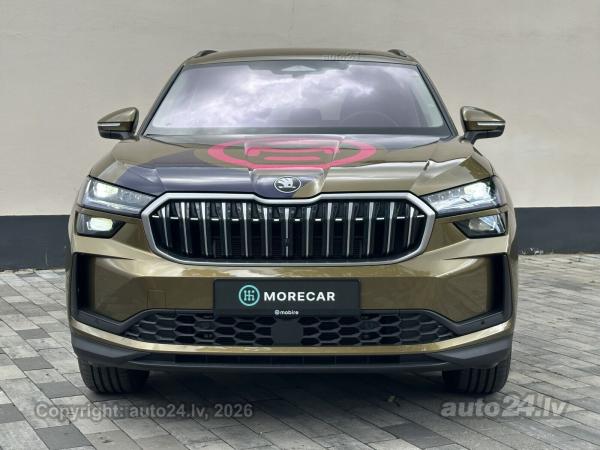 Skoda Kodiaq 2026 in Riga on AUTOMOTO.COM.LV Yellow Skoda Kodiaq 2026 in Riga, with an engine capacity of 1.50 L and mileage of 9 thousand km for 35850 €, photo 3 on AUTOMOTO.COM.LV