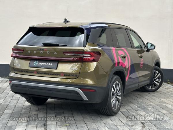 Skoda Kodiaq 2026 in Riga on AUTOMOTO.COM.LV Yellow Skoda Kodiaq 2026 in Riga, with an engine capacity of 1.50 L and mileage of 9 thousand km for 35850 €, photo 5 on AUTOMOTO.COM.LV