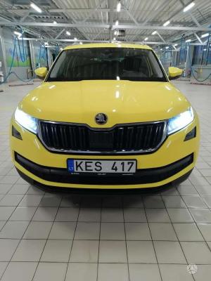 Dzeltens Skoda Kodiaq 2018 Viļņa, ar dzinēja tilpumu 1.97 L un nobraukumu 133 tūkst. km par 17700 €, foto 2 vietnē AUTOMOTO.COM.LV
