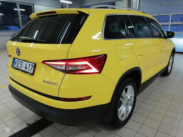 Dzeltens Skoda Kodiaq 2018 Viļņa, ar dzinēja tilpumu 1.97 L un nobraukumu 133 tūkst. km par 17700 €, foto 6 vietnē AUTOMOTO.COM.LV