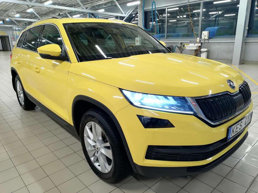 Dzeltens Skoda Kodiaq 2018 Viļņa, ar dzinēja tilpumu 1.97 L un nobraukumu 133 tūkst. km par 17700 €, foto 8 vietnē AUTOMOTO.COM.LV
