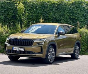 Желтый Шкода Kodiaq 2024 в Вильнюс, объемом двигателя 2.00 л и пробегом 39 тыс. км за 39900 €, фото  на AUTOMOTO.COM.LV