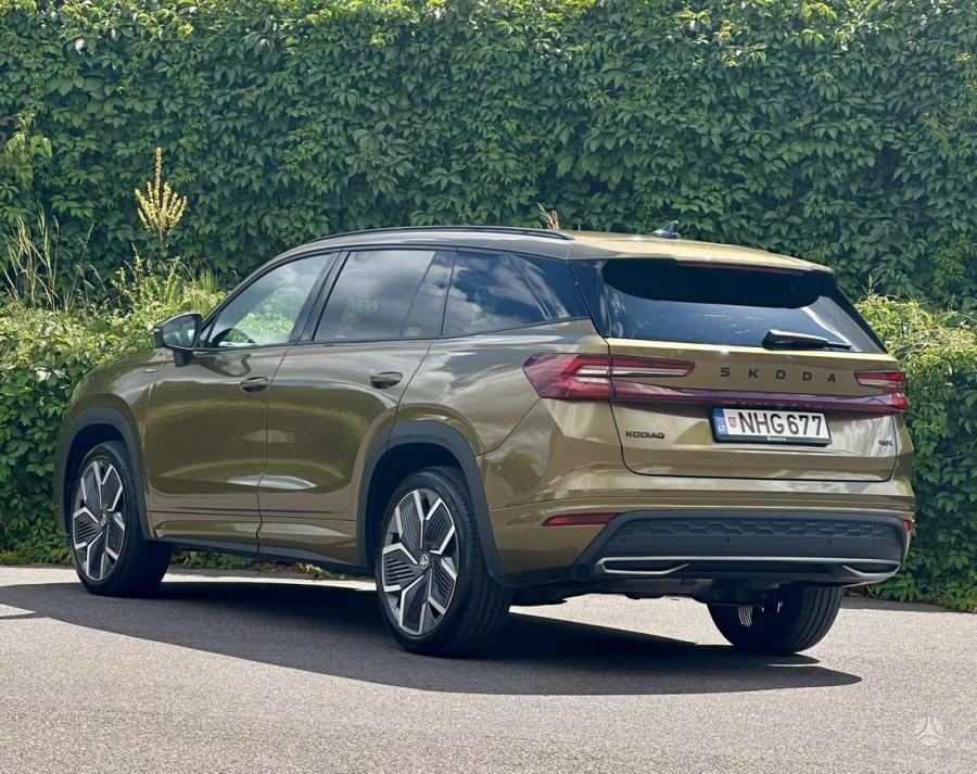 Желтый Шкода Kodiaq 2024 в Вильнюс, объемом двигателя 2.00 л и пробегом 39 тыс. км за 39900 €, фото 13 на AUTOMOTO.COM.LV