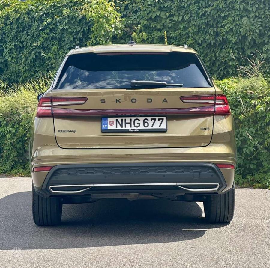 Желтый Шкода Kodiaq 2024 в Вильнюс, объемом двигателя 2.00 л и пробегом 39 тыс. км за 39900 €, фото 14 на AUTOMOTO.COM.LV