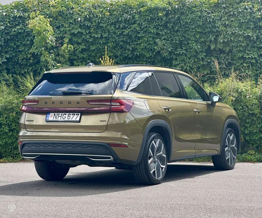 Желтый Шкода Kodiaq 2024 в Вильнюс, объемом двигателя 2.00 л и пробегом 39 тыс. км за 39900 €, фото 16 на AUTOMOTO.COM.LV