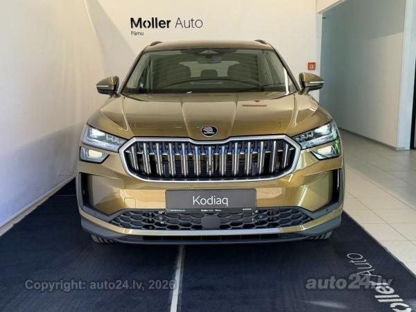 Dzeltens Skoda Kodiaq 2026 Pērnava, ar dzinēja tilpumu 1.50 L un nobraukumu 5 tūkst. km par 45561 €, foto 2 vietnē AUTOMOTO.COM.LV