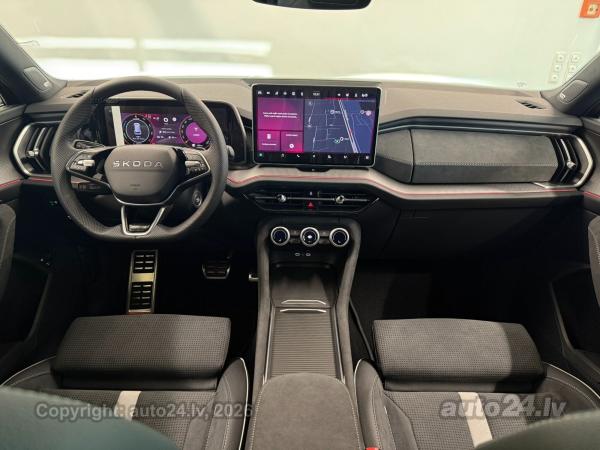 Yellow Skoda Kodiaq 2026 in Parnu, with an engine capacity of 1.50 L and mileage of 0 thousand km for 49471 €, photo 6 on AUTOMOTO.COM.LV