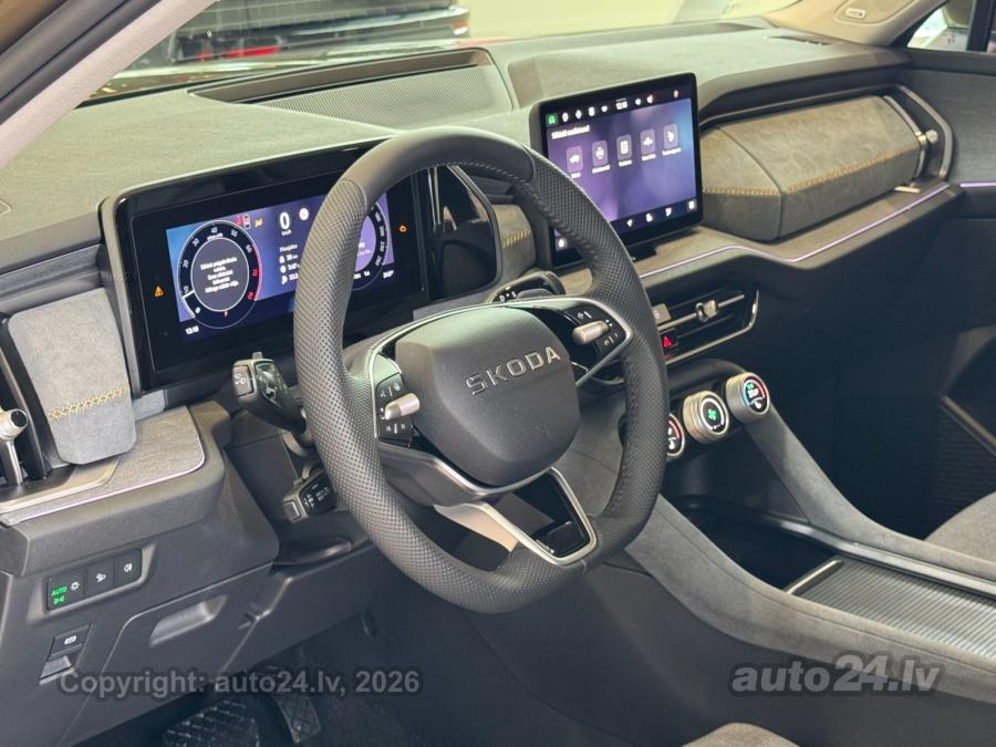 Желтый Шкода Kodiaq 2026 в Пайде, объемом двигателя 2.00 л и пробегом 0 тыс. км за 44920 €, фото 6 на AUTOMOTO.COM.LV