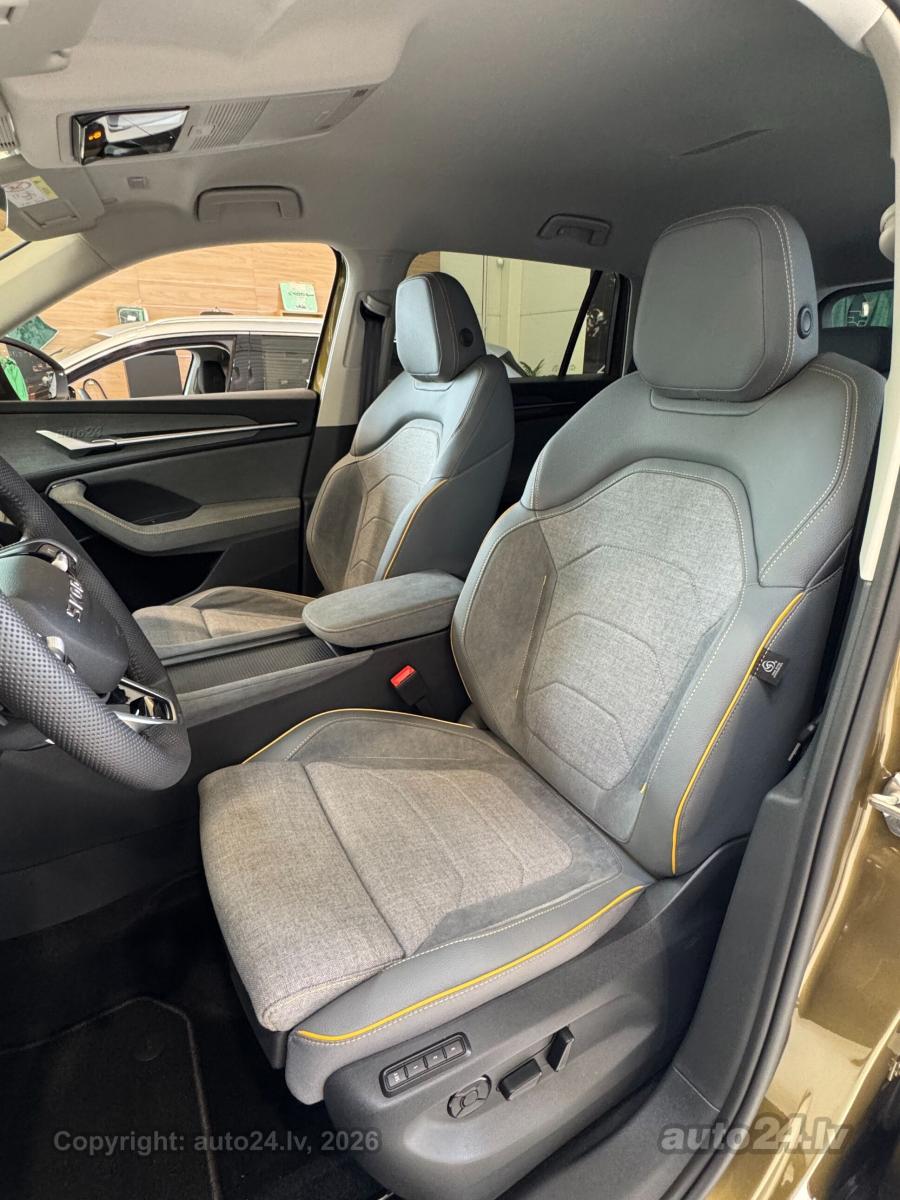 Желтый Шкода Kodiaq 2026 в Пайде, объемом двигателя 2.00 л и пробегом 0 тыс. км за 44920 €, фото 7 на AUTOMOTO.COM.LV