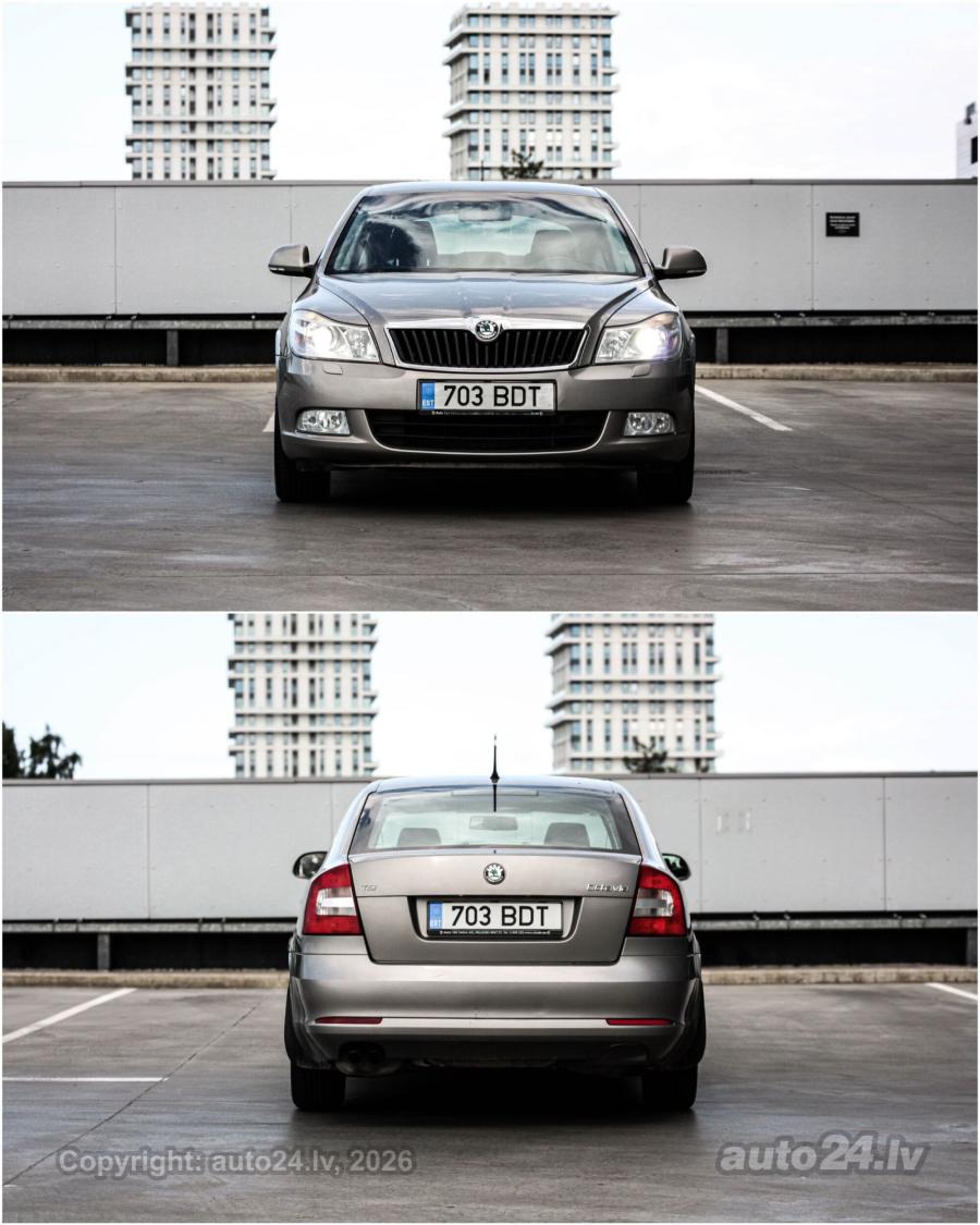 Beige Skoda Octavia 2011 in Tallinn, with an engine capacity of 1.40 L and mileage of 231 thousand km for 3800 €, photo 19 on AUTOMOTO.COM.LV