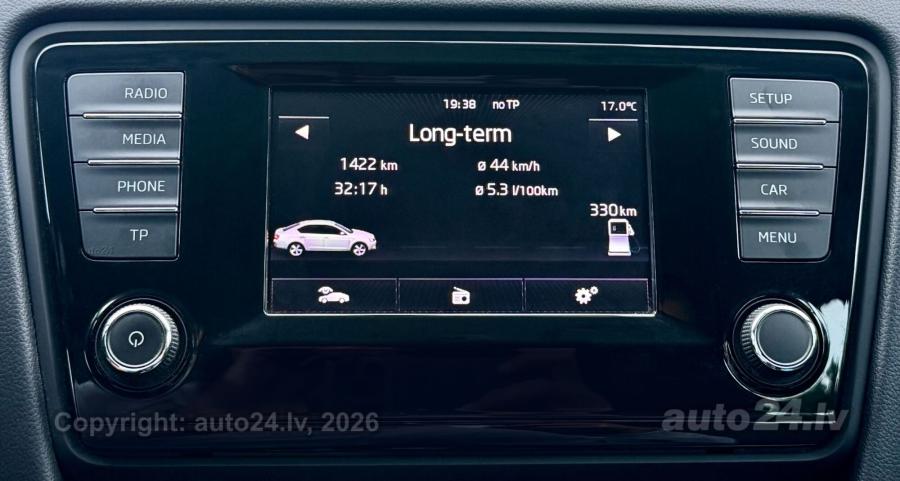 Beige Skoda Octavia 2015 in Tallinn, with an engine capacity of 1.40 L and mileage of 117 thousand km for 8995 €, photo 14 on AUTOMOTO.COM.LV