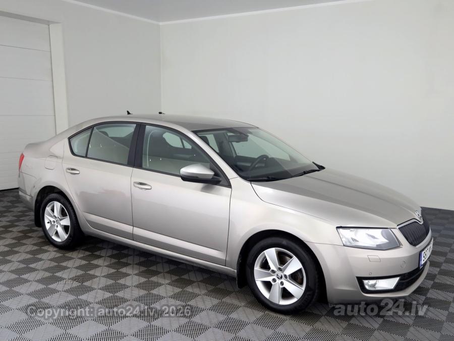 Beige Skoda Octavia 2015 in Tallinn, with an engine capacity of 1.40 L and mileage of 243 thousand km for 2999 €, photo 1 on AUTOMOTO.COM.LV