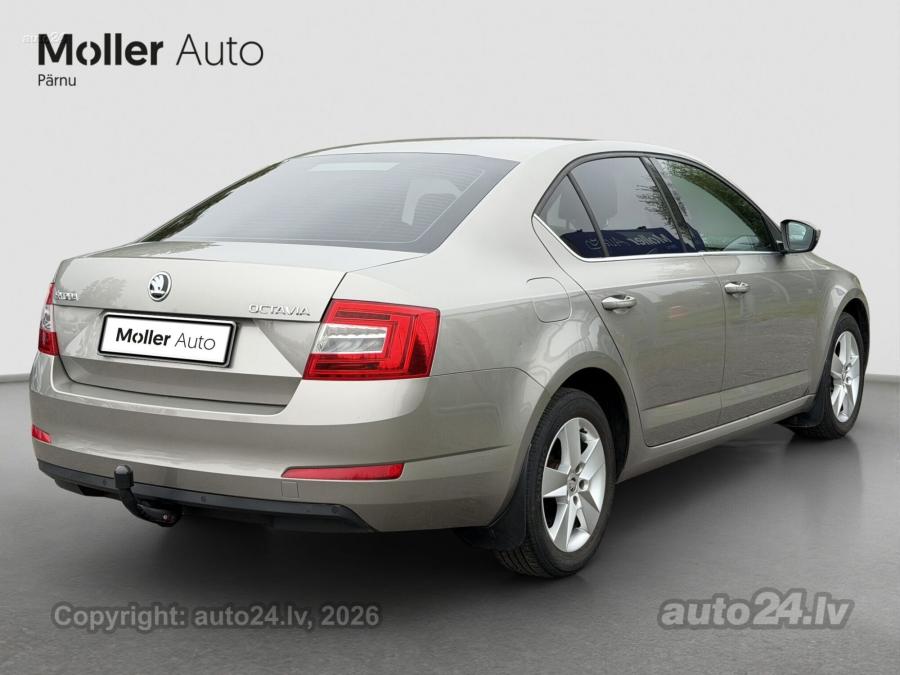 Beige Skoda Octavia 2015 in Parnu, with an engine capacity of 1.40 L and mileage of 197 thousand km for 8900 €, photo 3 on AUTOMOTO.COM.LV