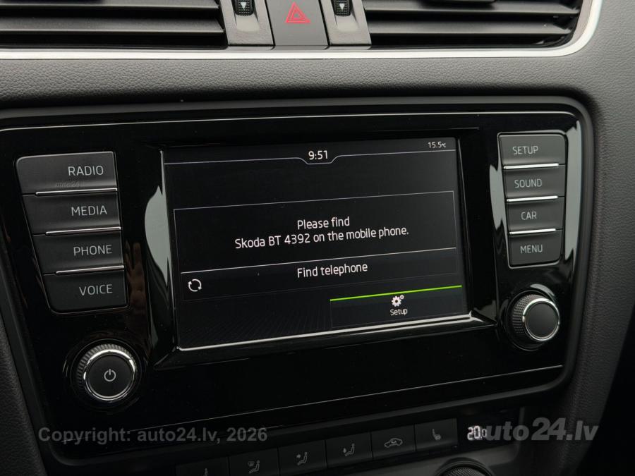 Beige Skoda Octavia 2015 in Parnu, with an engine capacity of 1.40 L and mileage of 197 thousand km for 8900 €, photo 10 on AUTOMOTO.COM.LV