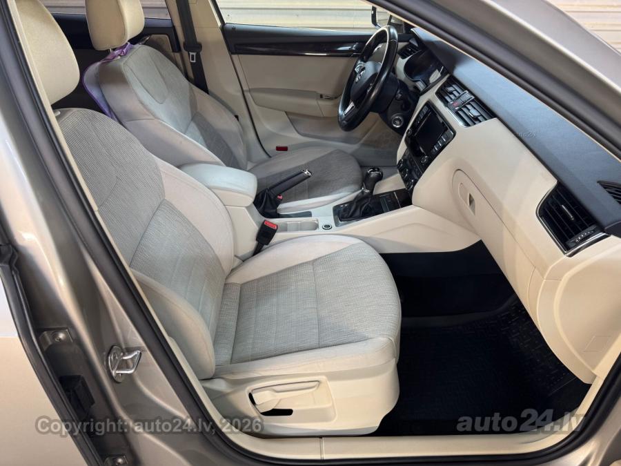 Beige Skoda Octavia 2016 in Tallinn, with an engine capacity of 1.40 L and mileage of 219 thousand km for 8900 €, photo 10 on AUTOMOTO.COM.LV