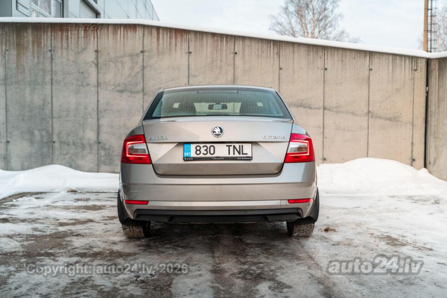 Beige Skoda Octavia 2018 in Tartu, with an engine capacity of 1.60 L and mileage of 103 thousand km for 12490 €, photo 5 on AUTOMOTO.COM.LV