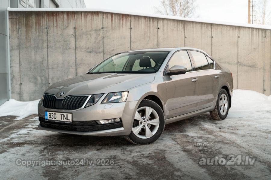 Beige Skoda Octavia 2018 in Tartu, with an engine capacity of 1.60 L and mileage of 103 thousand km for 12490 €, photo 8 on AUTOMOTO.COM.LV