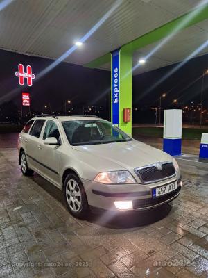 Beige Skoda Octavia 2006 in Tallinn, with an engine capacity of 1.90 L and mileage of 388 thousand km for 1499 €, photo 2 on AUTOMOTO.COM.LV