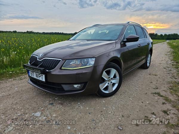 Beige Skoda Octavia 2014 in Viljandi, with an engine capacity of 1.60 L and mileage of 258 thousand km for 7300 €, photo 1 on AUTOMOTO.COM.LV