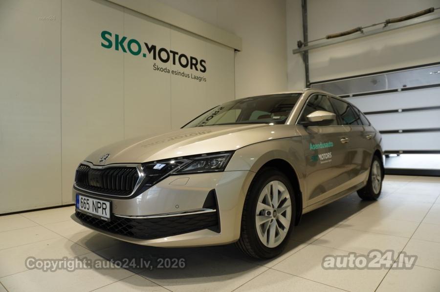 Beige Skoda Octavia 2026 in Tallinn, with an engine capacity of 2.00 L and mileage of 1 thousand km for 33900 €, photo 1 on AUTOMOTO.COM.LV