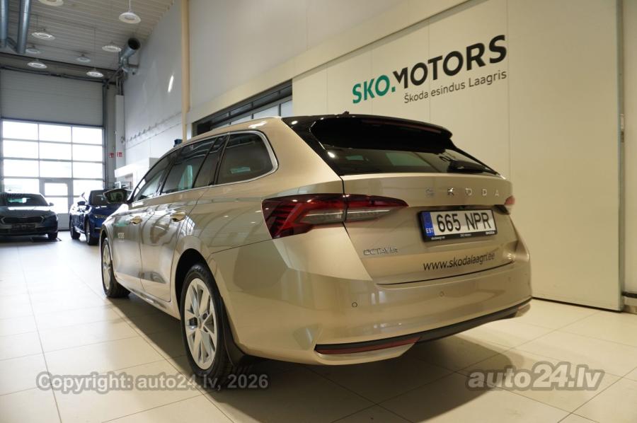 Beige Skoda Octavia 2026 in Tallinn, with an engine capacity of 2.00 L and mileage of 1 thousand km for 33900 €, photo 3 on AUTOMOTO.COM.LV