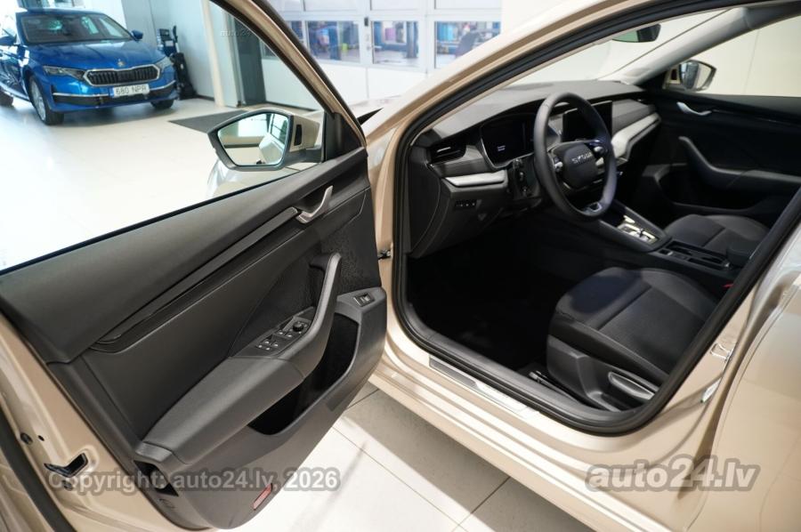 Beige Skoda Octavia 2026 in Tallinn, with an engine capacity of 2.00 L and mileage of 1 thousand km for 33900 €, photo 13 on AUTOMOTO.COM.LV