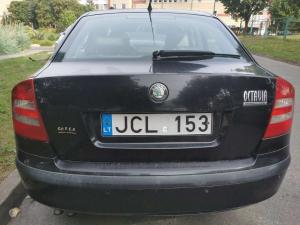 Черный Шкода Октавия 2005 в Вильнюс, объемом двигателя 1.90 л и пробегом 269 тыс. км за 1950 €, фото 13 на AUTOMOTO.COM.LV