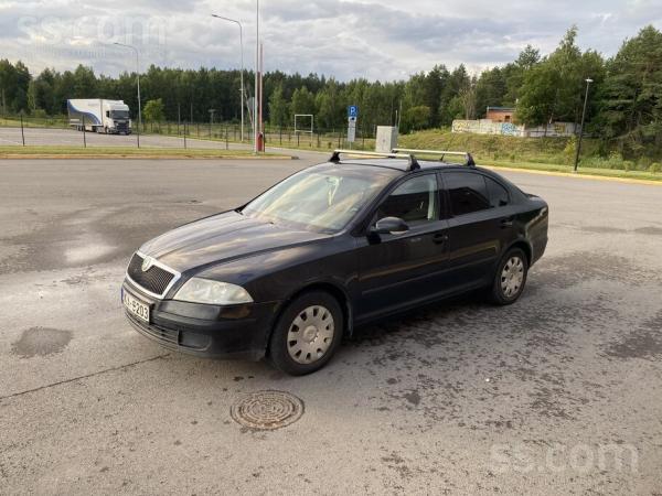 Черный Шкода Октавия 2006 в Рига, объемом двигателя 2.00 л и пробегом 371 тыс. км за 1170 €, фото 1 на AUTOMOTO.COM.LV