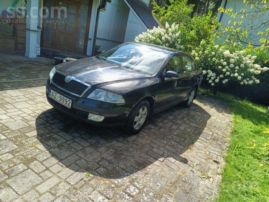 Черный Шкода Октавия 2006 в Рига, объемом двигателя 1.60 л и пробегом 194 тыс. км за 1100 €, фото 3 на AUTOMOTO.COM.LV