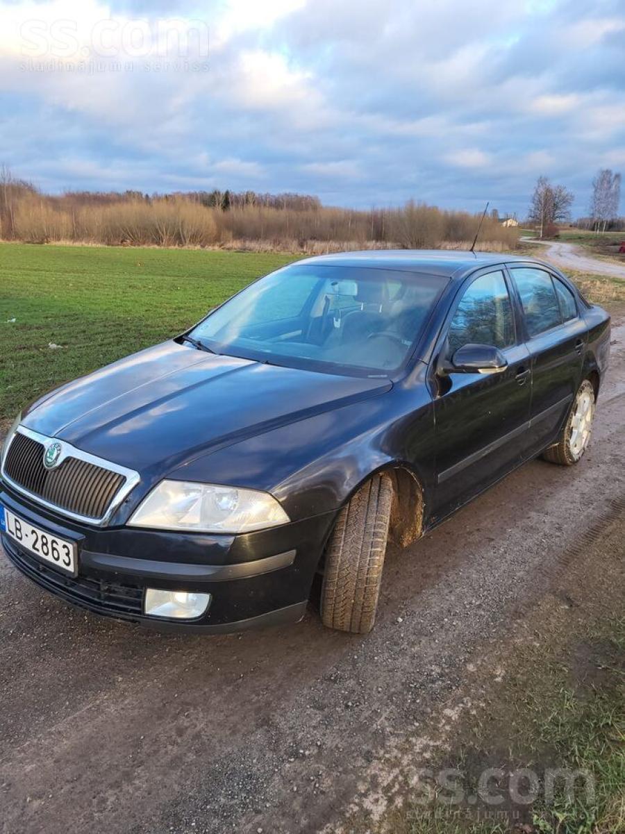 Black Skoda Octavia 2008 in Bauska, with an engine capacity of 1.90 L and mileage of 231 thousand km for 1800 €, photo 1 on AUTOMOTO.COM.LV