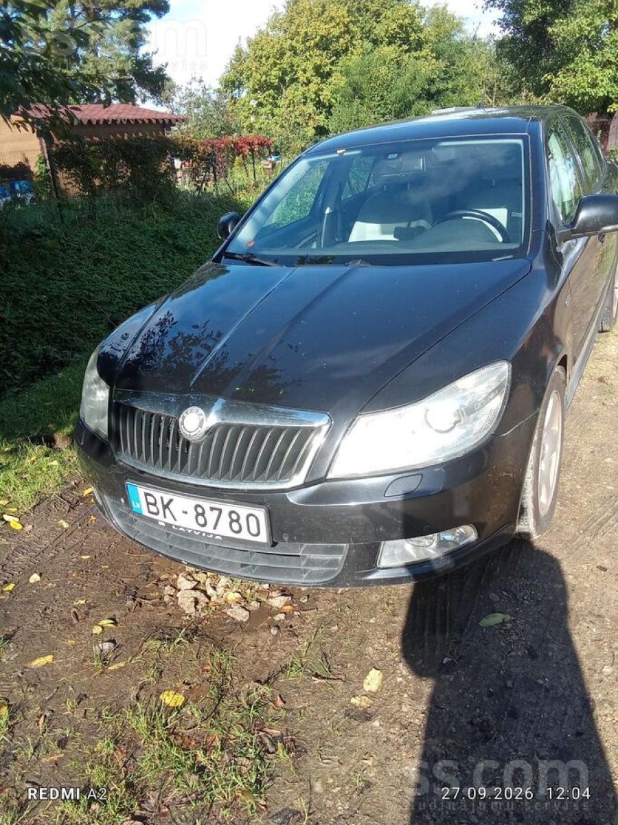 Melns Skoda Octavia 2010 Rīga, ar dzinēja tilpumu 2.00 L un nobraukumu 327 tūkst. km par 3350 €, foto 1 vietnē AUTOMOTO.COM.LV