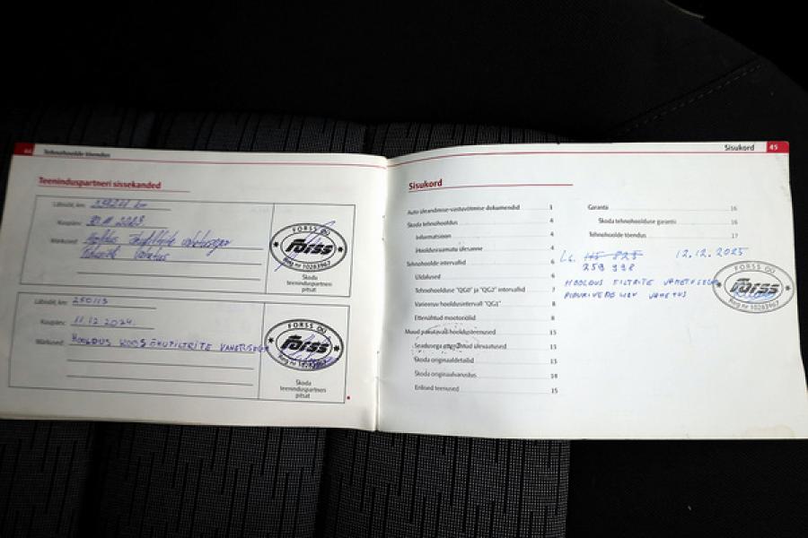 Черный Шкода Октавия 2011 в Таллин, объемом двигателя 1.20 л и пробегом 259 тыс. км за 2799 €, фото 9 на AUTOMOTO.COM.LV