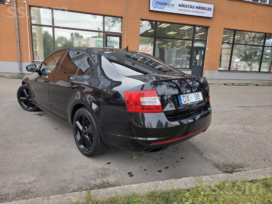 Черный Шкода Октавия 2013 в Рига, объемом двигателя 1.60 л и пробегом 195 тыс. км за 8400 €, фото 4 на AUTOMOTO.COM.LV
