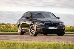 Melns Skoda Octavia 2014 Tartu, ar dzinēja tilpumu 2.00 L un nobraukumu 207 tūkst. km par 9990 €, foto  vietnē AUTOMOTO.COM.LV