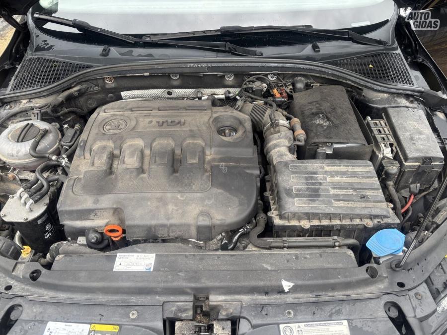 Black Skoda Octavia 2014 in Jurbarkas, with an engine capacity of 2.00 L and mileage of 266 thousand km for 5950 €, photo 19 on AUTOMOTO.COM.LV