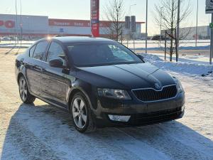 Black Skoda Octavia 2015 in Vilnius, with an engine capacity of 1.97 L and mileage of 340 thousand km for 6750 €, photo  on AUTOMOTO.COM.LV