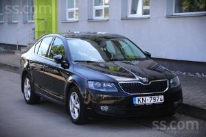Black Skoda Octavia 2016 in Riga, with an engine capacity of 1.40 L and mileage of 159 thousand km for 7495 €, photo 5 on AUTOMOTO.COM.LV