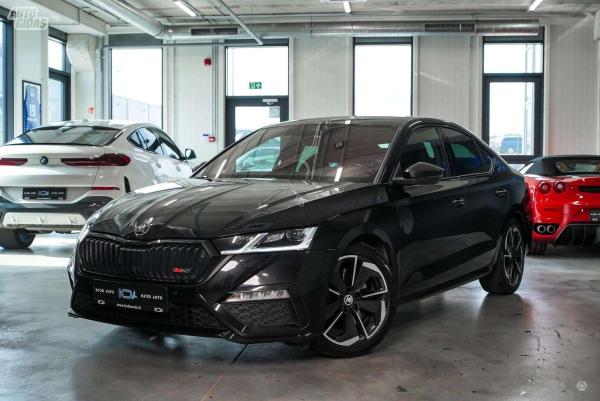 Black Skoda Octavia 2021 in Marijampole, with an engine capacity of 2.00 L and mileage of 66 thousand km for 24950 €, photo 5 on AUTOMOTO.COM.LV